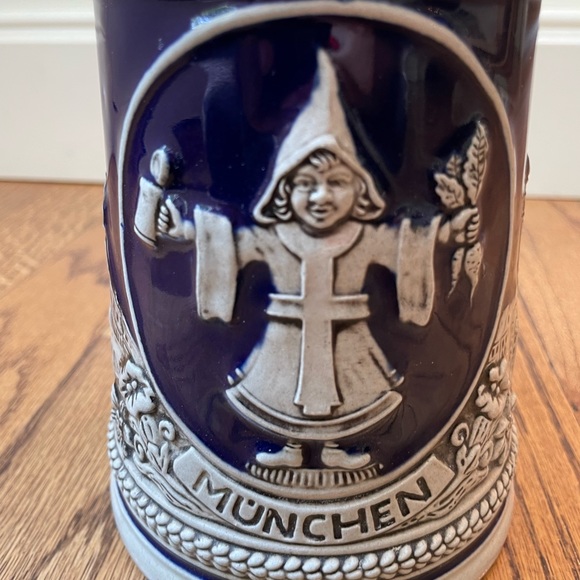 Other | Midcentury Western Germany Beer Stein With Mnchner Kindl Munich ...